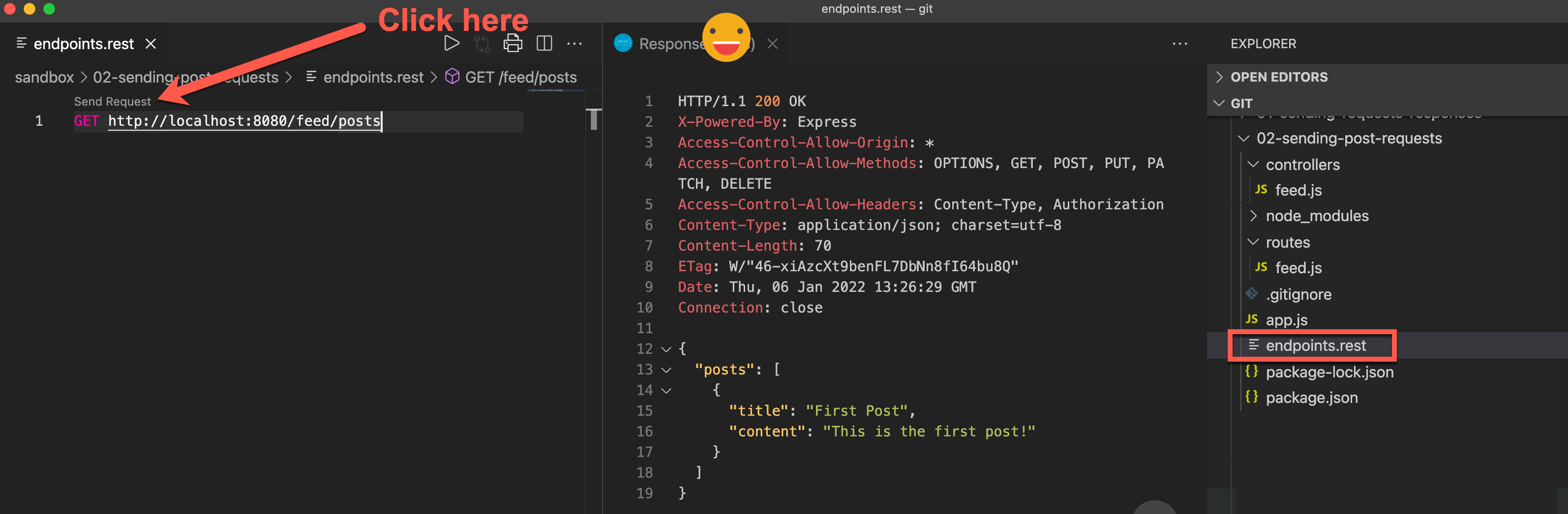 One really nice thing about using the REST Client extension, is that as ...
